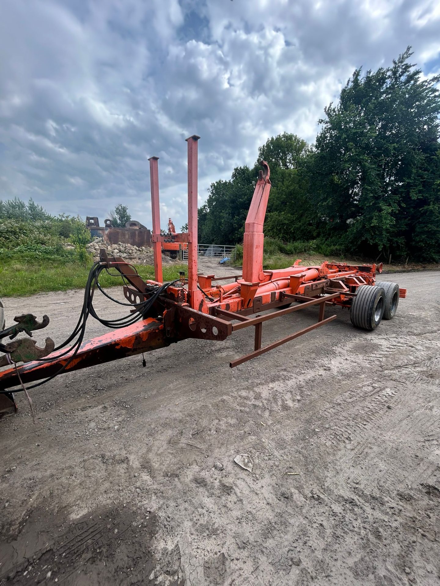 MULTILIFT HOOKLIFT SKIP LOADER TRAILER DRAWBAR TRAILER CONTAINER ...