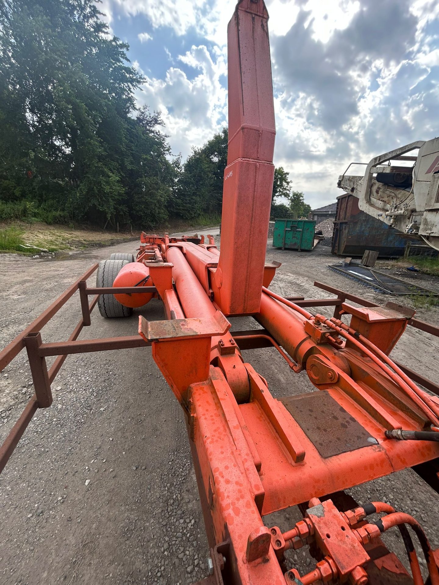 MULTILIFT HOOKLIFT SKIP LOADER TRAILER DRAWBAR TRAILER CONTAINER ...